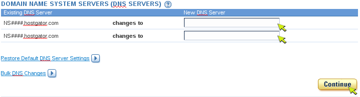 How to Change Name Servers with Register.com | HostGator Support