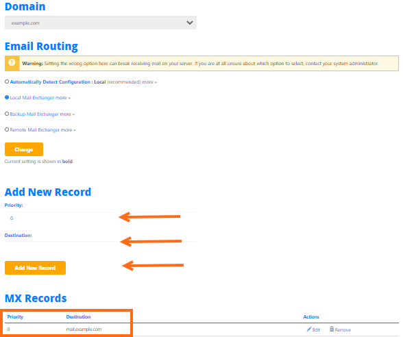 Changing DNS Zones (MX, CNAME and A Records) | HostGator Support