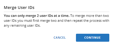Customer Portal - How to Merge User IDs