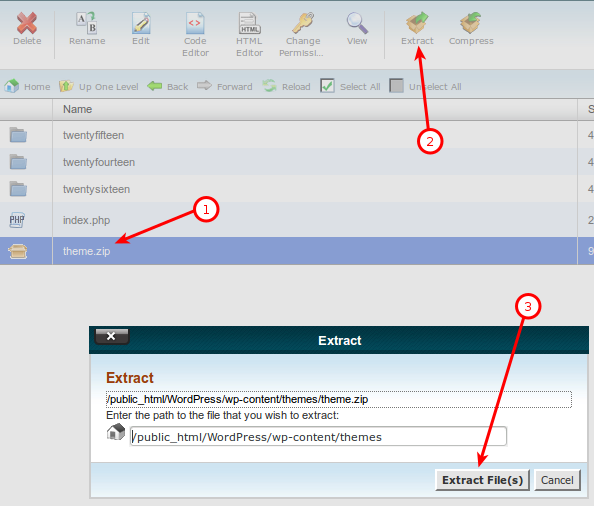 WordPress - Themes and Blocks | HostGator Support