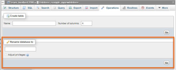 How To Rename A Database In PhpMyAdmin HostGator Support