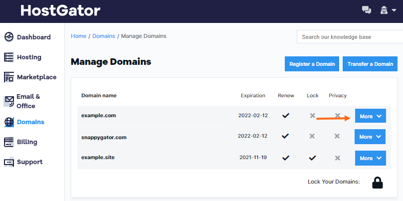 What Is My EPP Code or Authorization Key? | HostGator Support