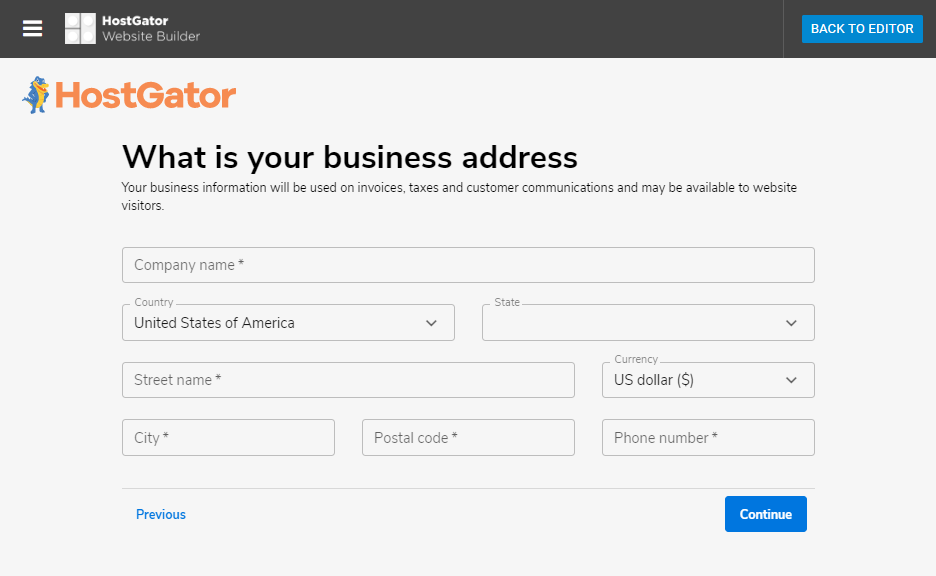 Website Builder - E-Commerce | HostGator Support