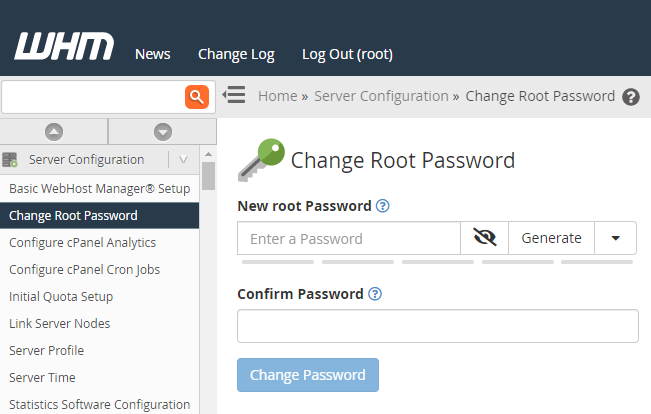 How to Change WHM Password | HostGator Support