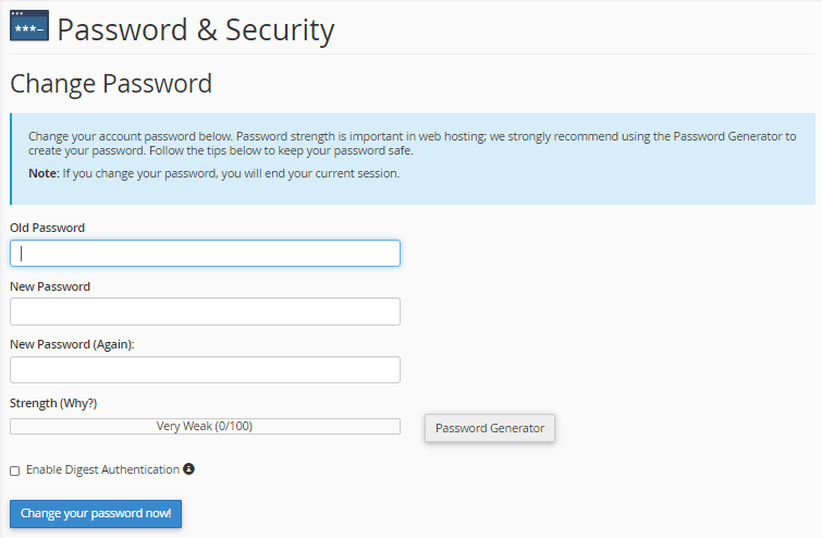 How to Change WHM Password | HostGator Support